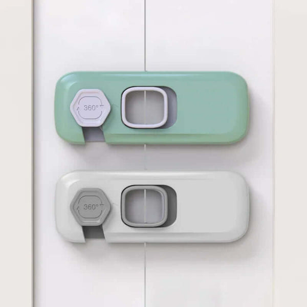 Child Safety Toddler Cabinet & Door Handle Lock (6 Pack) – Cuddle Baby