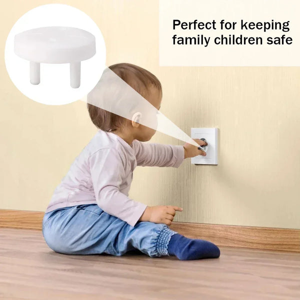 Secure Outlets with 10-Pack Rotate Guards – Cuddle Baby