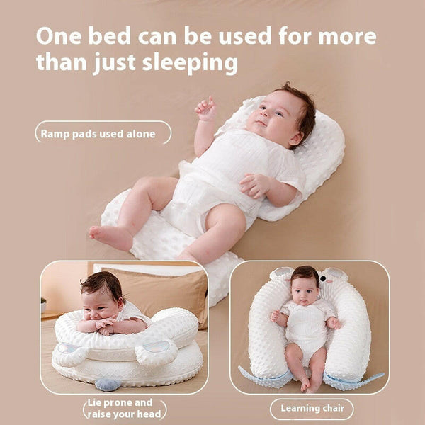 SoothEase™ Anti-Reflux & Anti-Colic Inclined Newborn Infant Baby Loung ...