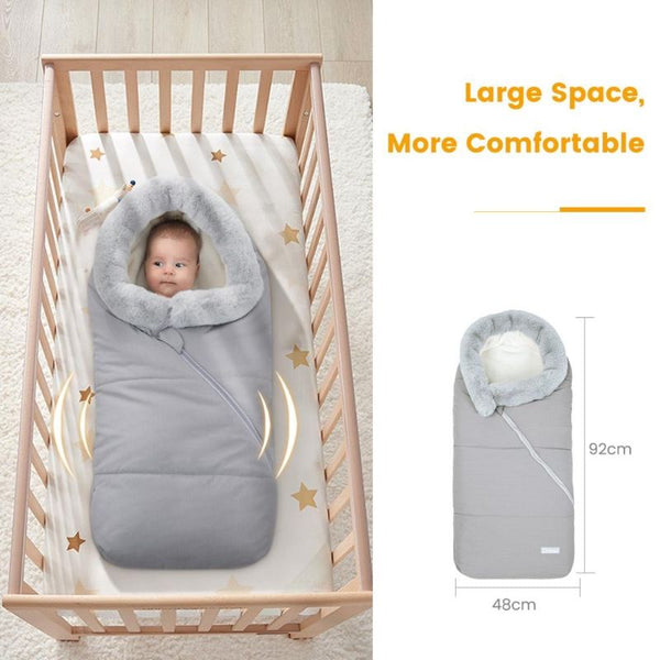 Winter Windproof Extra Warm Baby Sleeping Bag – Cuddle Baby